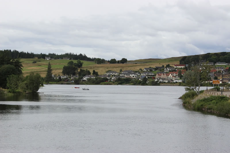 Lairg, Lairg Village in Sutherland, Highlands of Scotland