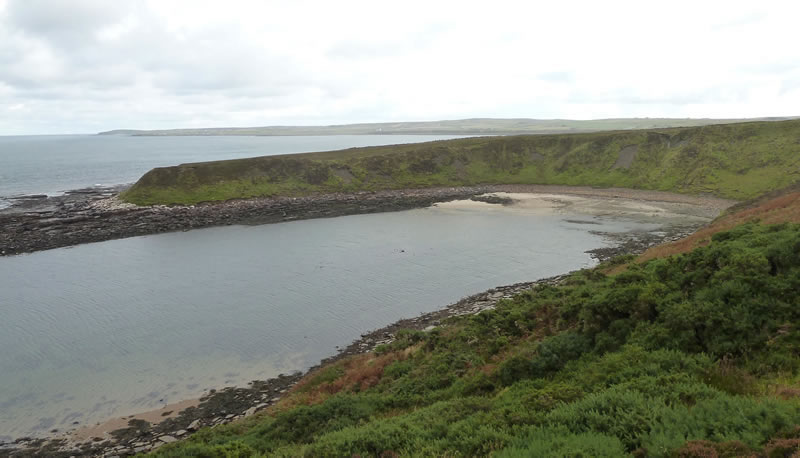 Scotland's Haven (tidal pool). Caithness, Scotland